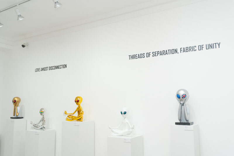 Artist Olga Lomaka opens solo-exhibition Aliens in Zari Gallery in ...